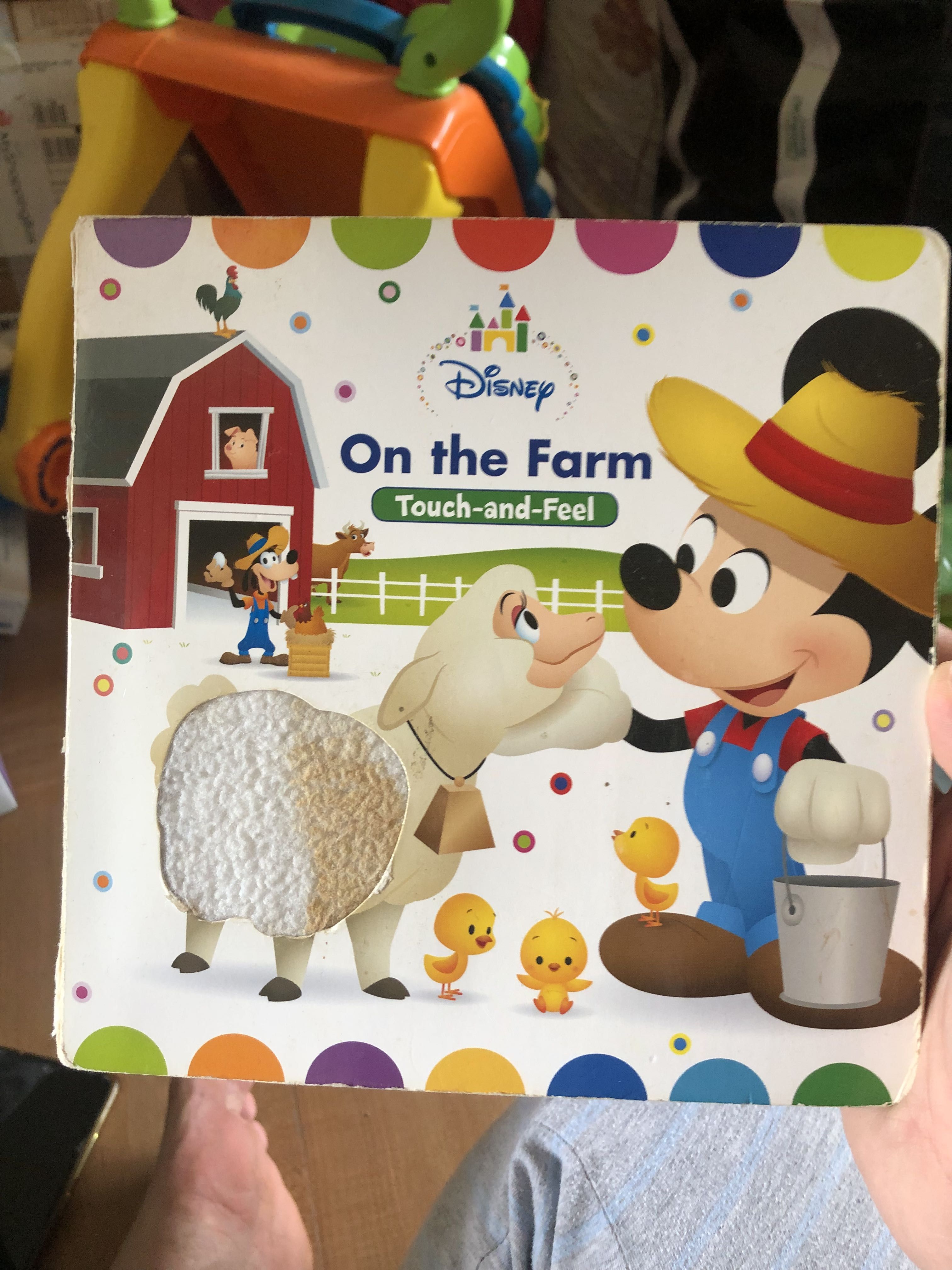 Disney On the Farm Touch and Feel Board book, Hobbies & Toys, Books ...