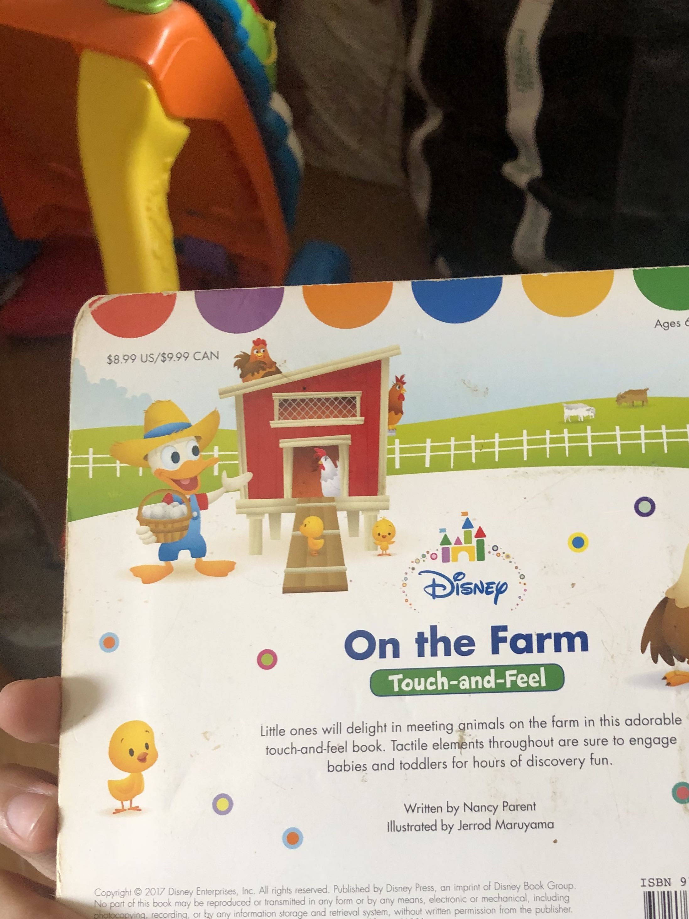 Disney On the Farm Touch and Feel Board book, Hobbies & Toys, Books ...