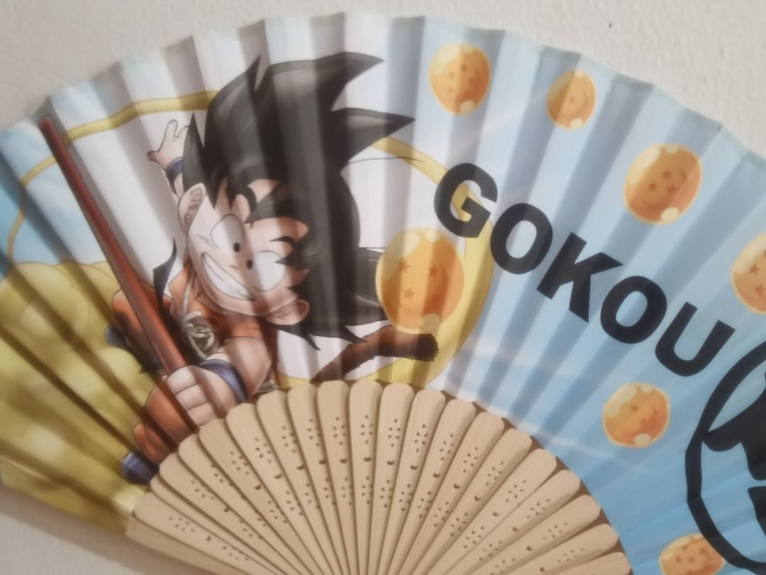 Dragon Ball - Goku Folding Paper Fan, Hobbies & Toys, Memorabilia ...