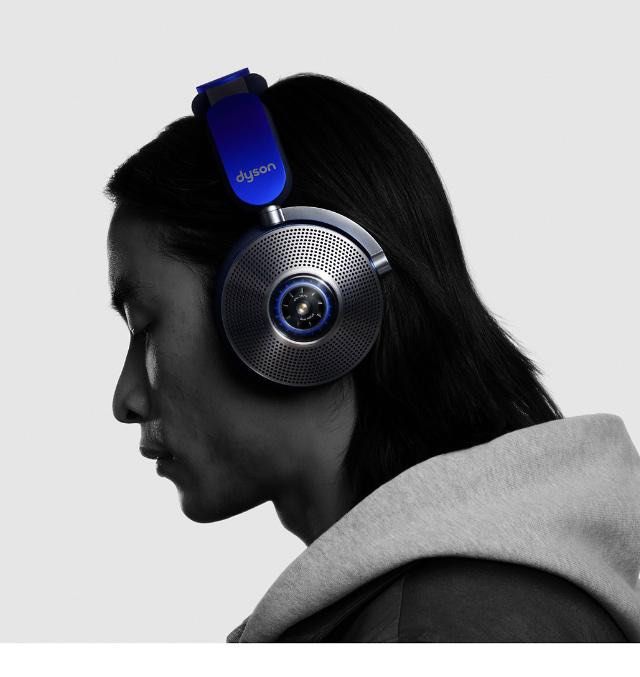 Dyson Zone™ Absolute+ noise cancelling headphones (Prussian Blue/Bright ...