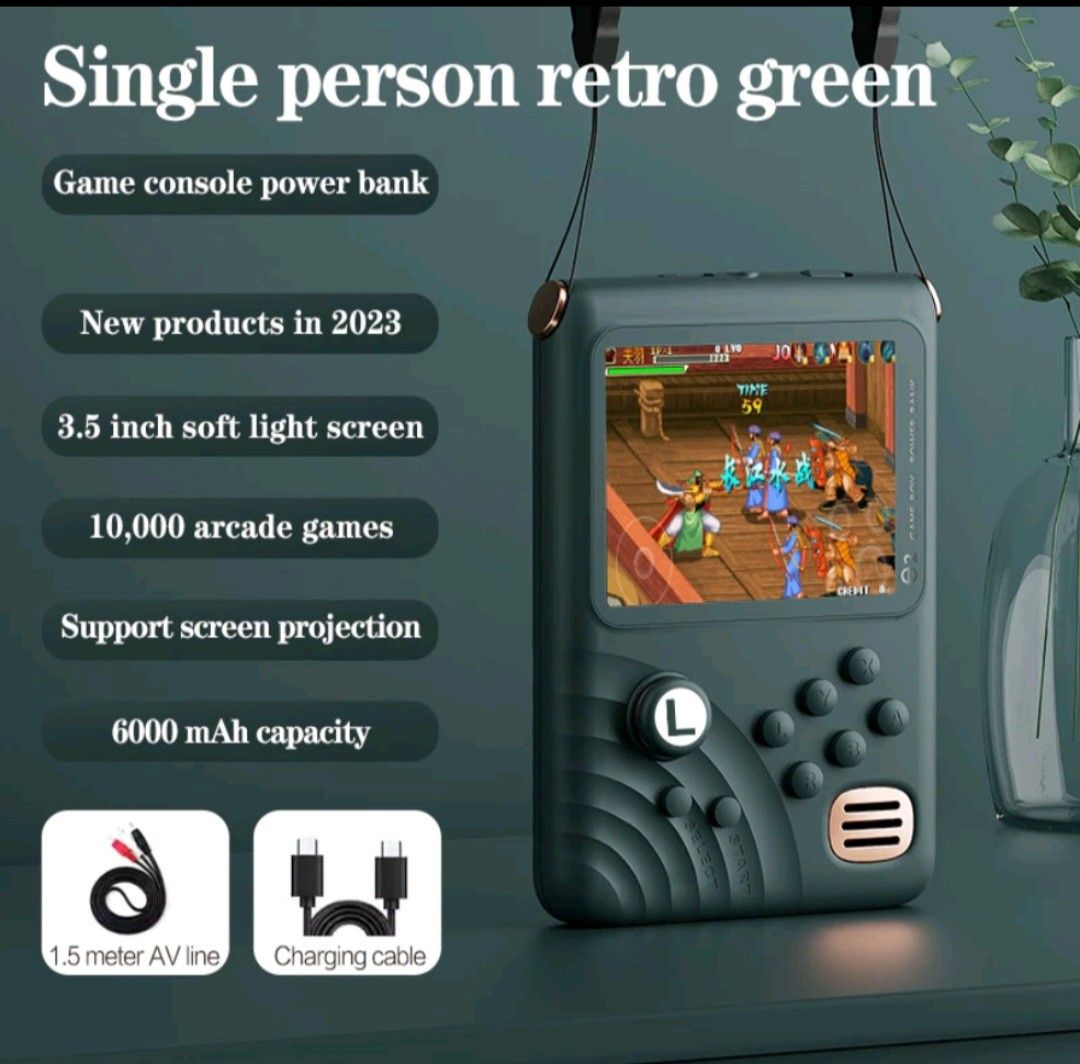 E2 Arcade Handheld and powerbank, Video Gaming, Video Games, Others on ...