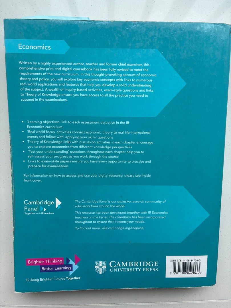 Economics for the IB Diploma by Ellie Tragakes, Hobbies & Toys, Books ...