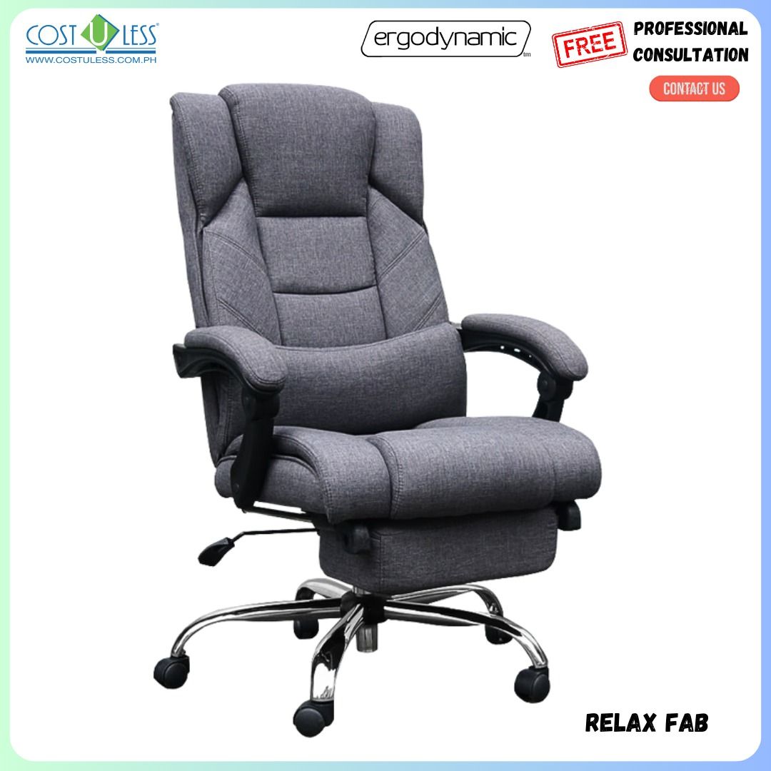 Ergodynamic RELAX FAB Reclining Luxury High Back Office Chair the ...