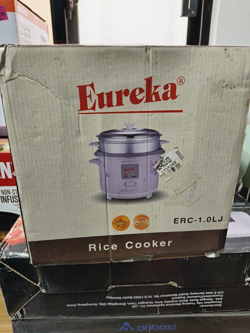 Eureka rice cooker with steamer, TV & Home Appliances, Kitchen ...
