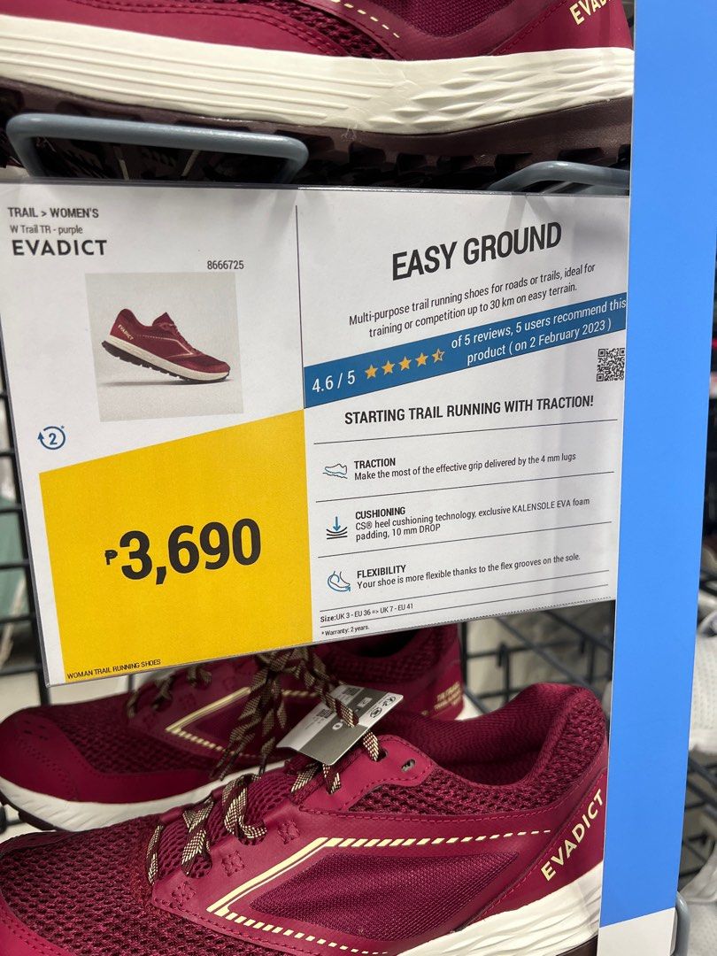 Evadict trail shoes from Decathlon, Women's Fashion, Footwear, Sneakers ...
