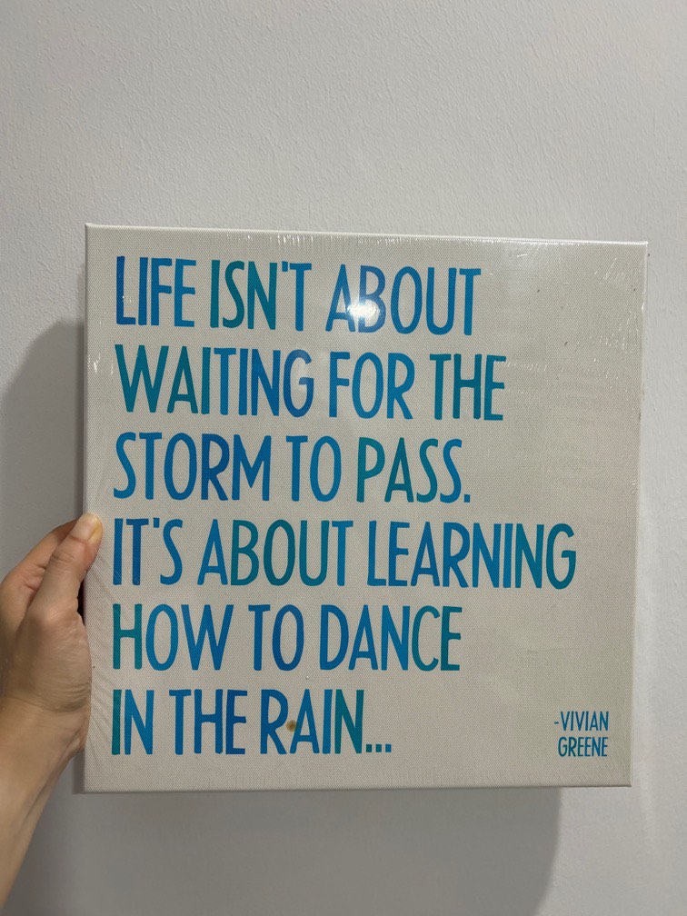 Famous Quotes on Canvas, Hobbies & Toys, Memorabilia & Collectibles ...