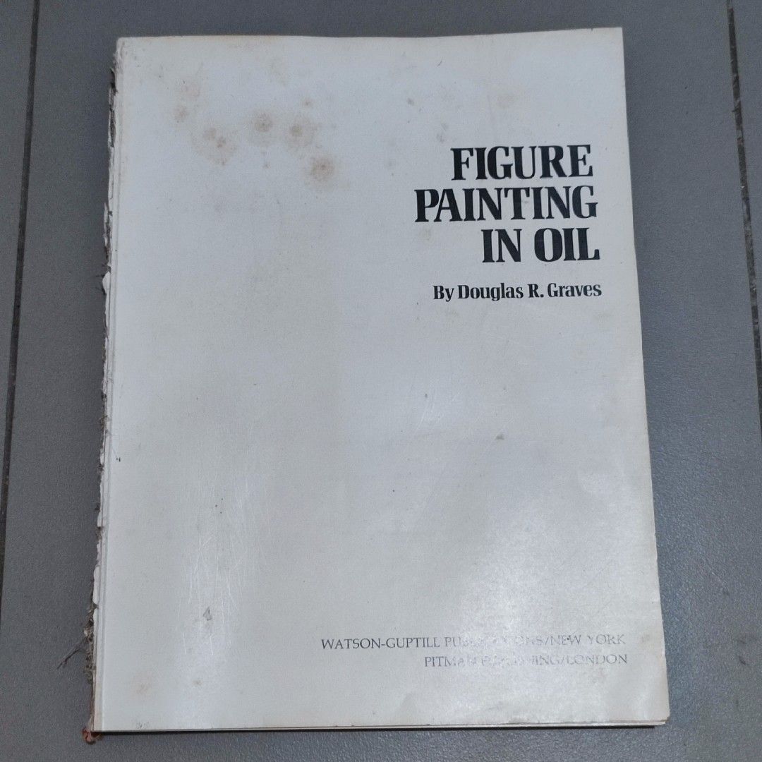 Figure Painting in Oil by Douglas Graves, Hobbies & Toys, Books ...
