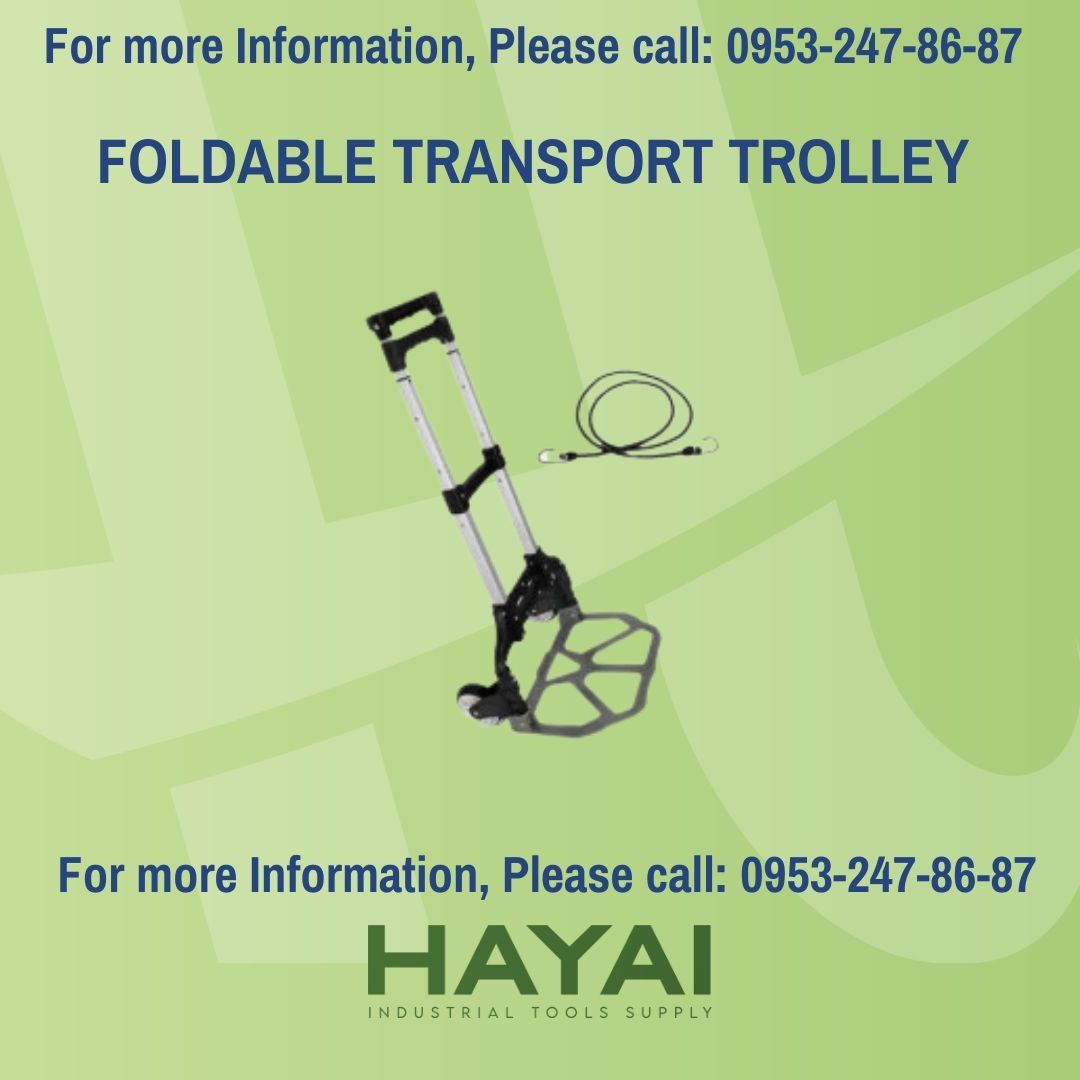 FOLDABLE TRANSPORT TROLLEY, Commercial & Industrial, Construction Tools ...