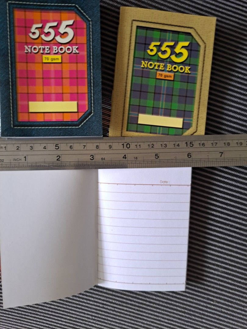 Four ( 555) notebooks, Hobbies & Toys, Stationery & Craft, Stationery ...