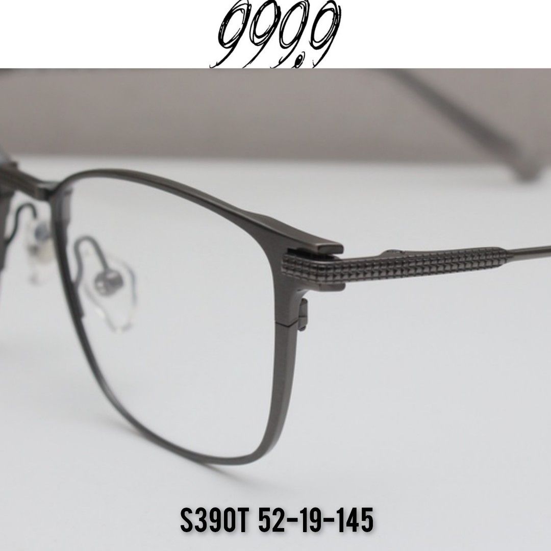 Four nines 999.9 titanium glasses, Men's Fashion, Watches & Accessories ...