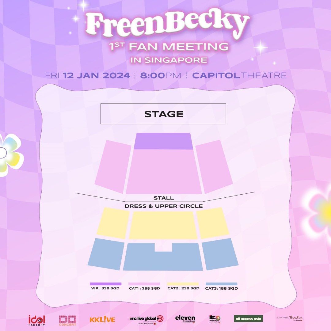 FreenBecky Fan Meet Tickets, Tickets & Vouchers, Event Tickets on Carousell