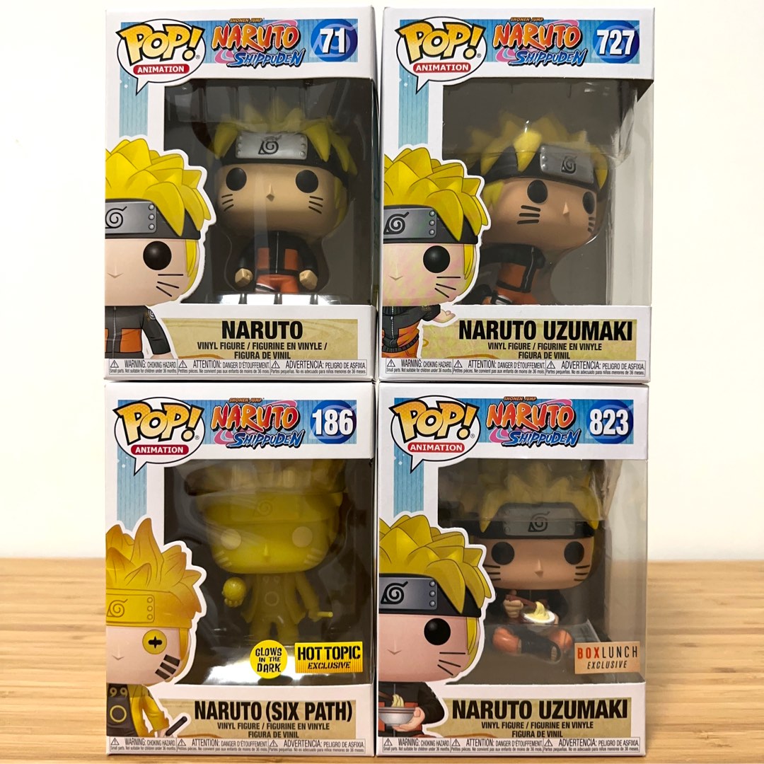 Funko Pop Naruto Shippuden Naruto Uzumaki Lot, Hobbies & Toys, Toys ...