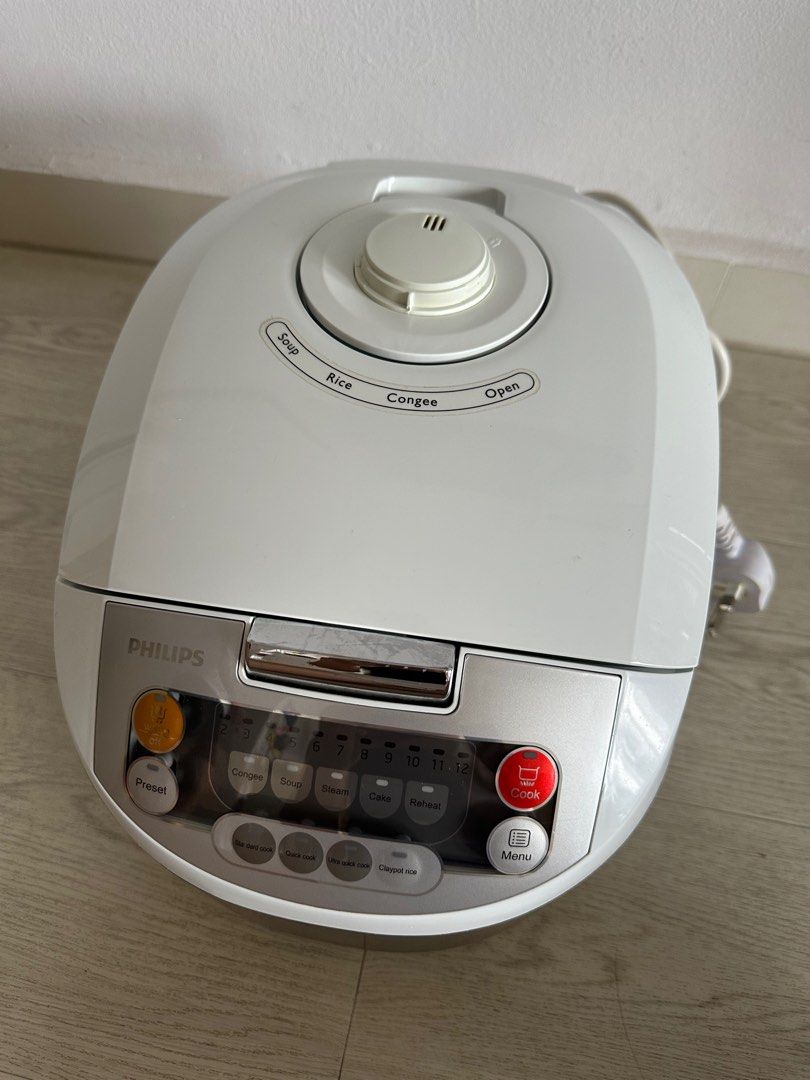 Fuzzy logic rice cooker - complete set, TV & Home Appliances, Kitchen ...