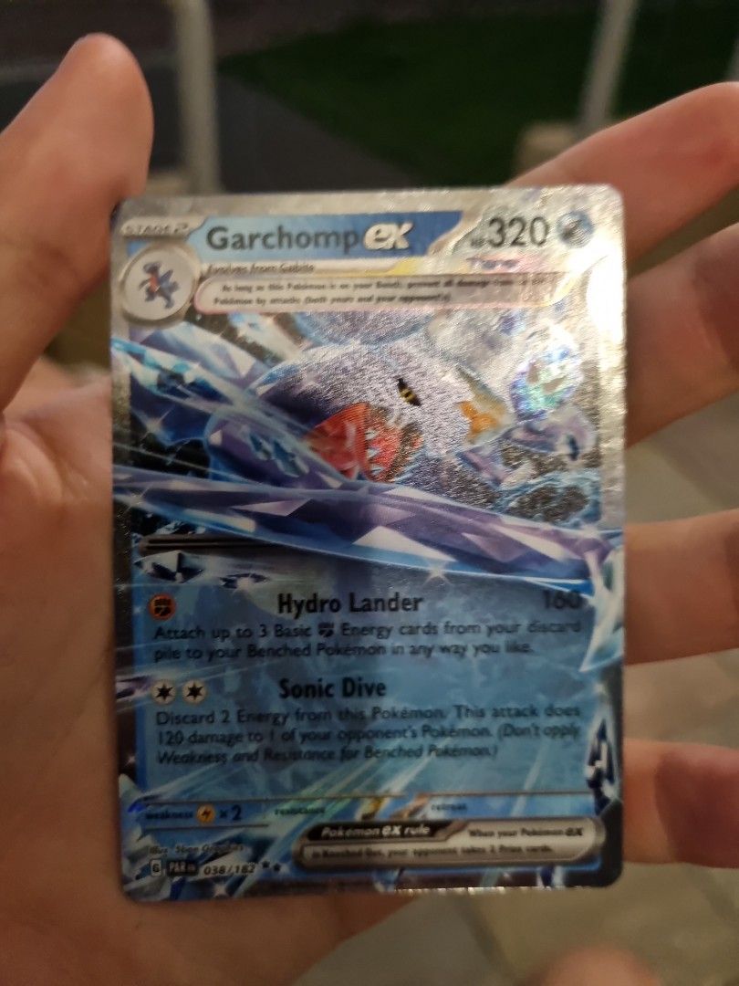 Garchomp ex, Hobbies & Toys, Toys & Games on Carousell