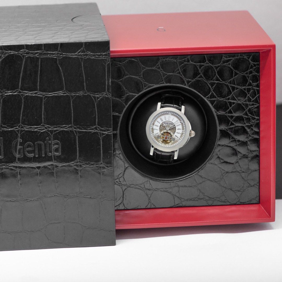 Gerald Genta Arena Tourbillon Retrograde Platinum, Luxury, Watches on ...