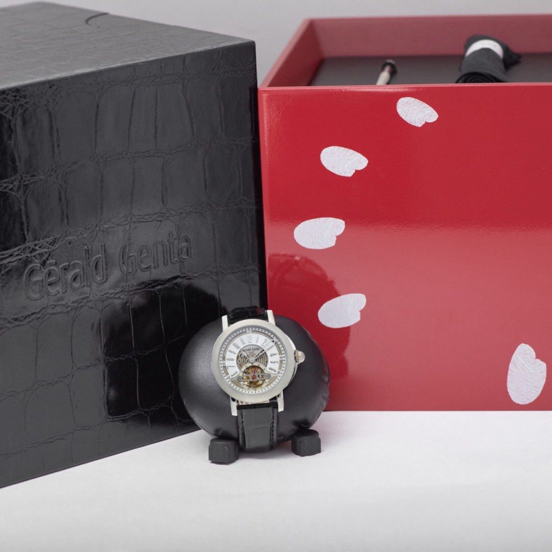 Gerald Genta Arena Tourbillon Retrograde Platinum, Luxury, Watches on ...