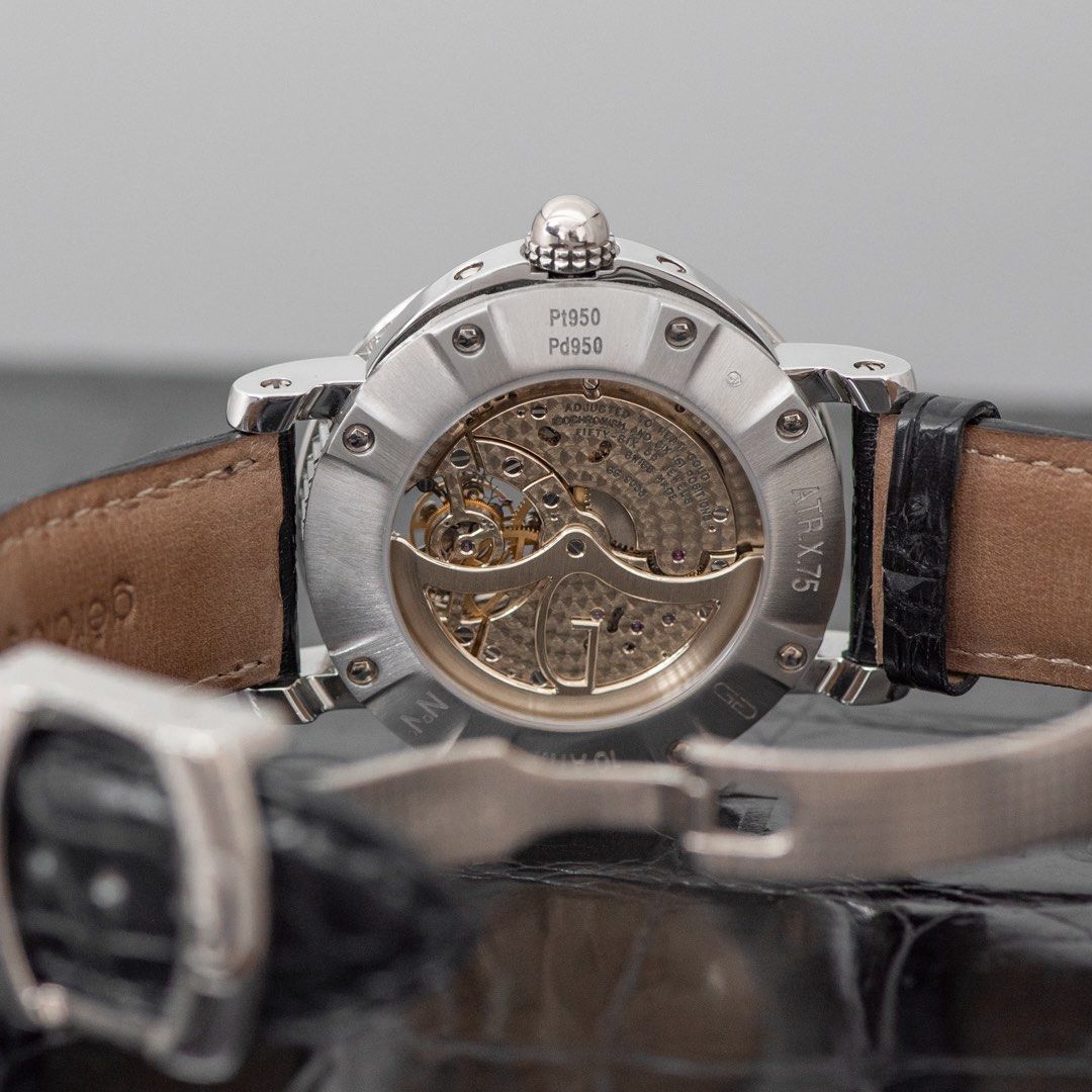 Gerald Genta Arena Tourbillon Retrograde Platinum, Luxury, Watches on ...