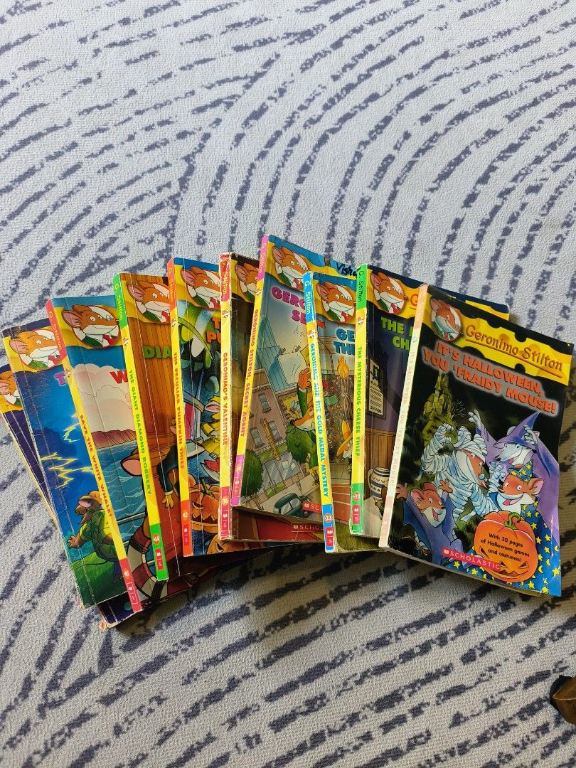 Geronimo Stilton Book, Hobbies & Toys, Books & Magazines, Children's ...