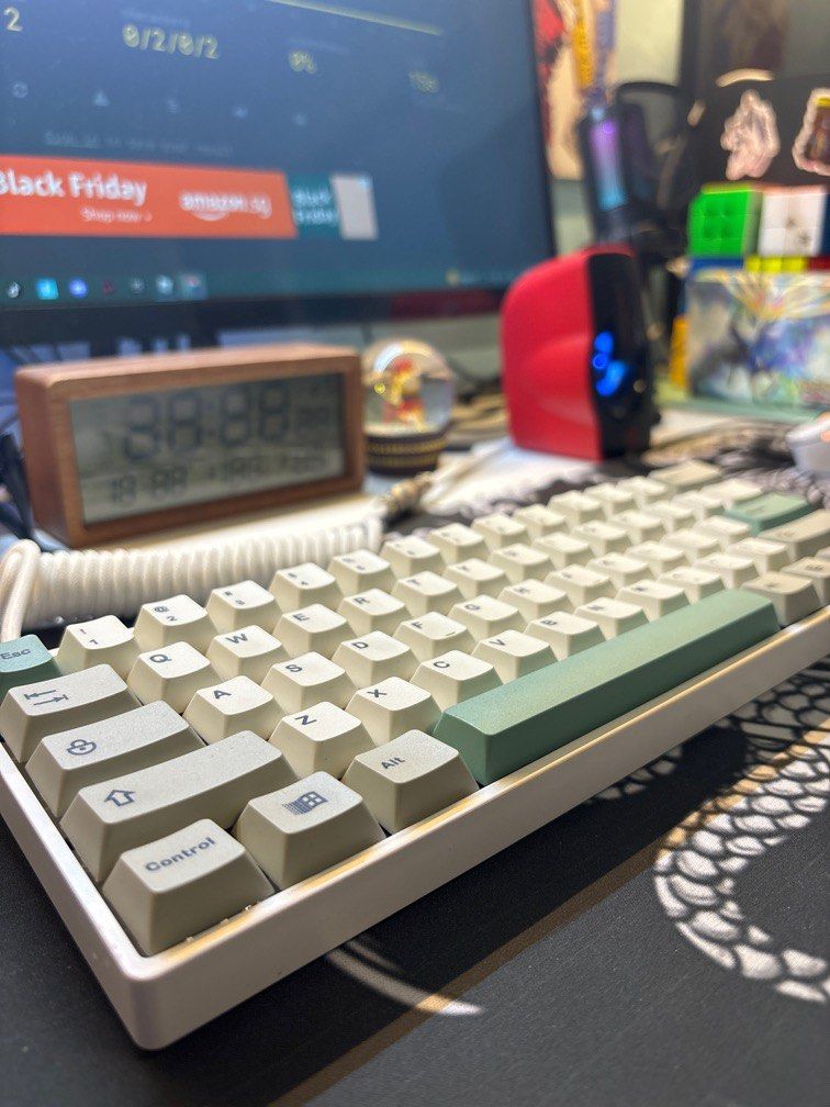 GK61 Fully Modded Custom Keyboard, Computers & Tech, Parts ...