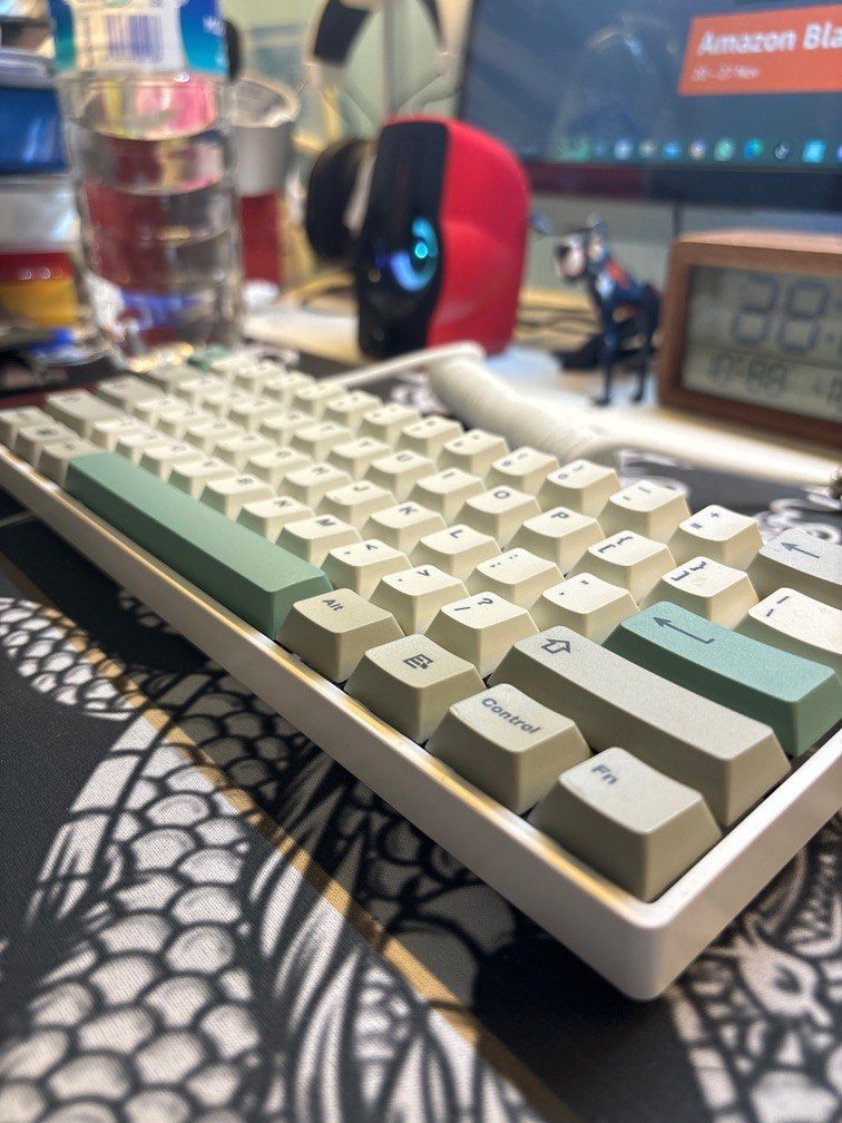 GK61 Fully Modded Custom Keyboard, Computers & Tech, Parts ...