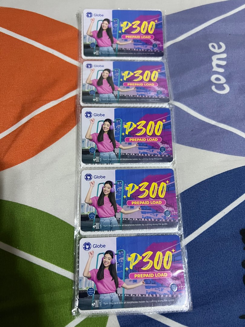 Globe Prepaid Load (3000 pesos worth), Tickets & Vouchers, Store ...