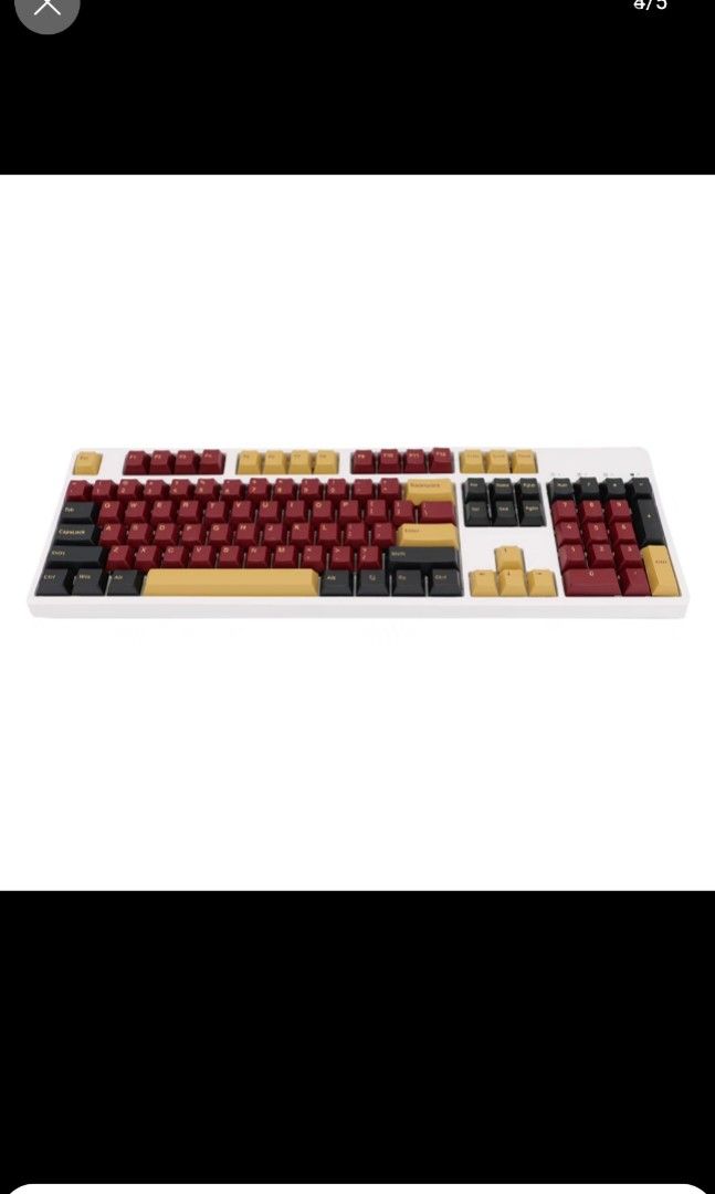 GMK Red Samurai keycaps (misbought), Computers & Tech, Parts ...