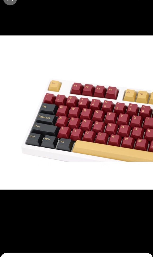 GMK Red Samurai keycaps (misbought), Computers & Tech, Parts ...