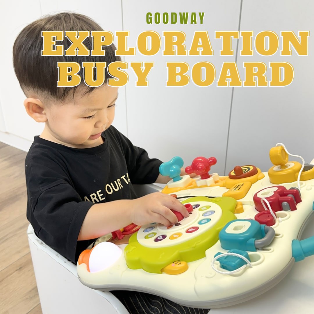 Goodway Exploration Busy Board, Babies & Kids, Infant Playtime on Carousell