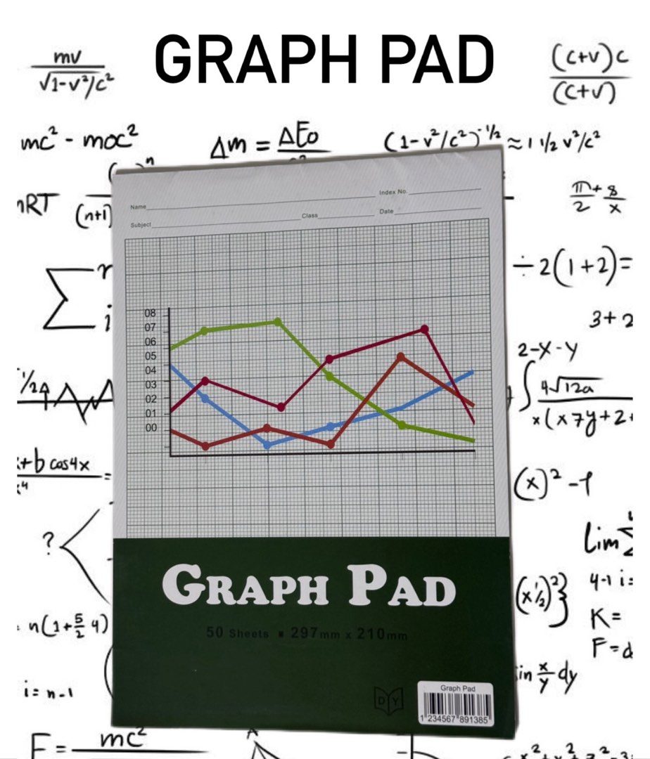 Graph Pad, Hobbies & Toys, Books & Magazines, Assessment Books on Carousell