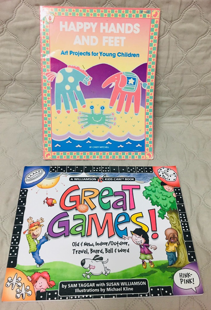 Great Games and Happy Hands and Feet Book Bundle, Hobbies & Toys, Books ...