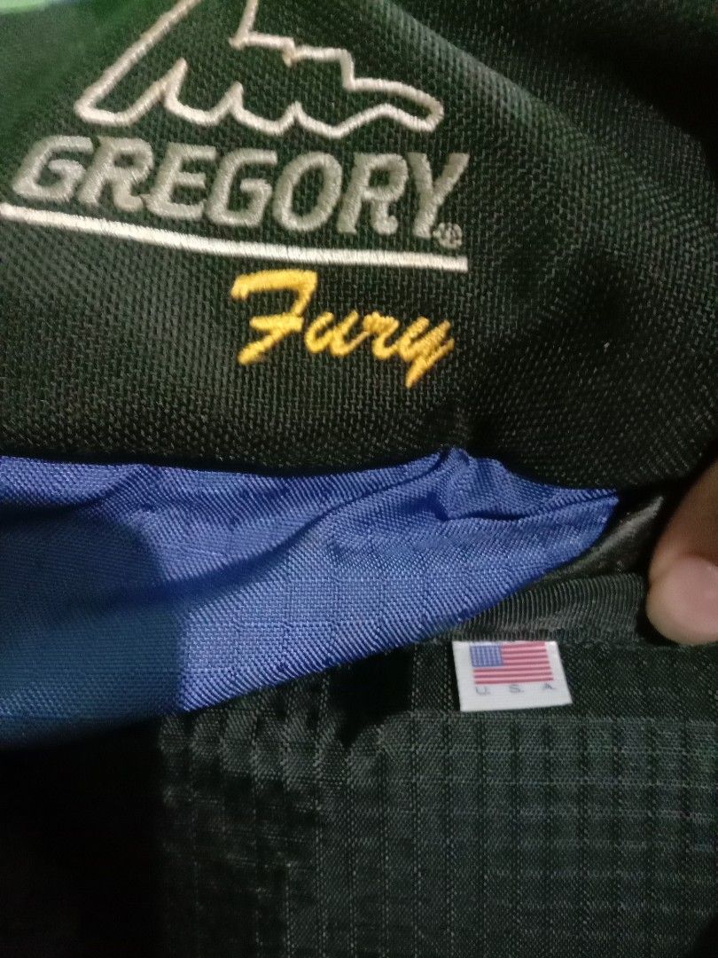 GREGORY FURY BAG, Men's Fashion, Bags, Backpacks on Carousell
