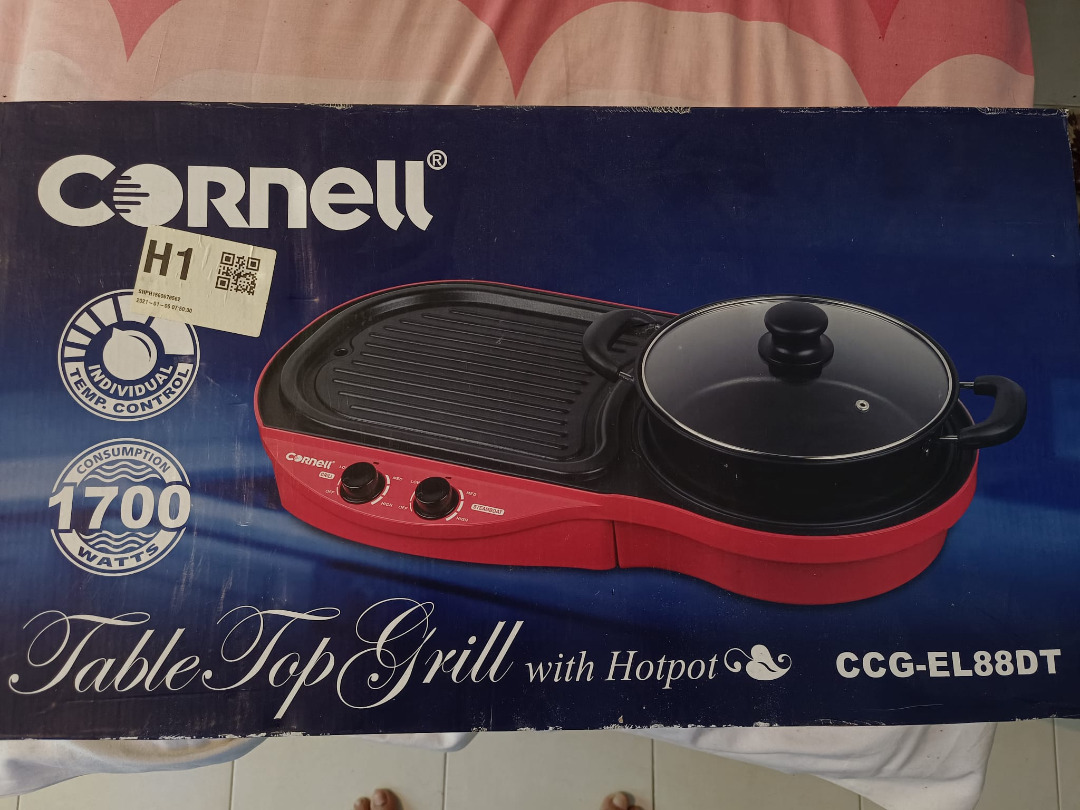 Grill, Cornell, table Top., Furniture & Home Living, Kitchenware ...