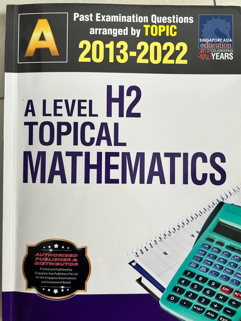 H2 topical Math TYS, Everything Else on Carousell