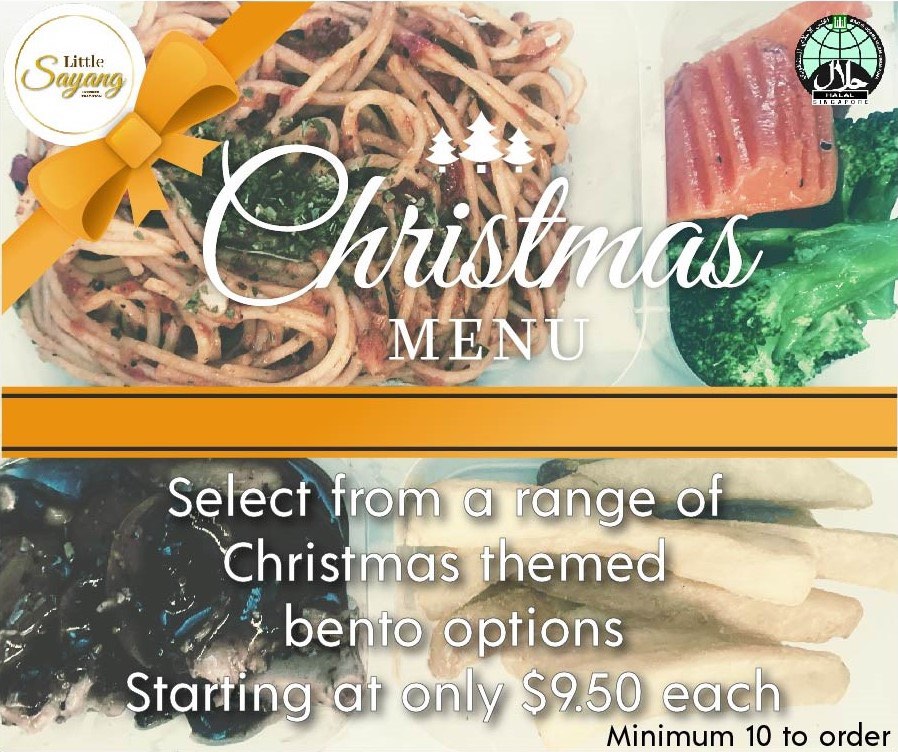 HALAL Western Christmas Bento, Food & Drinks, Rice & Noodles on Carousell