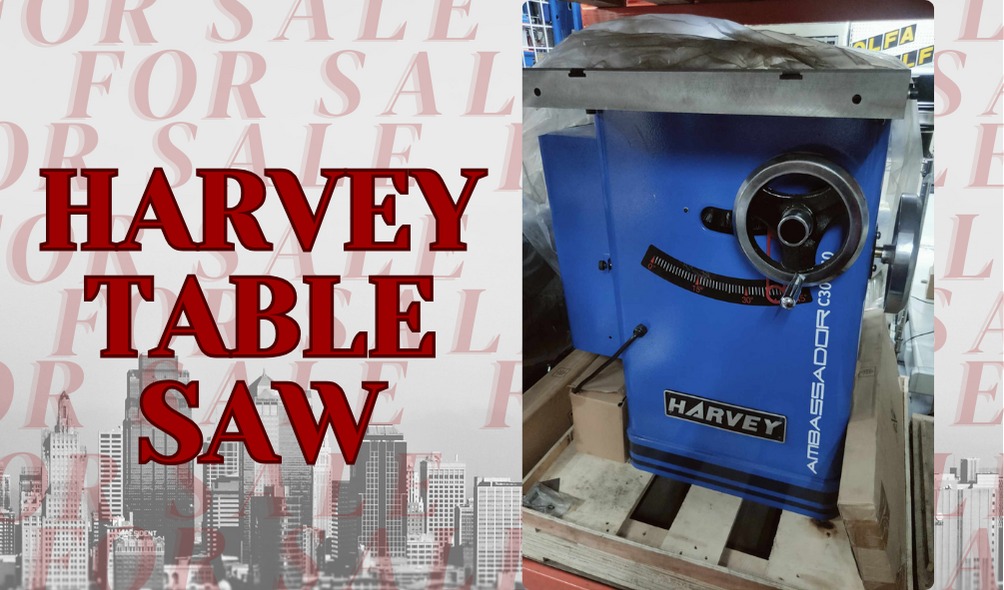 Harvey Table Saw, Commercial & Industrial, Industrial Equipment on ...