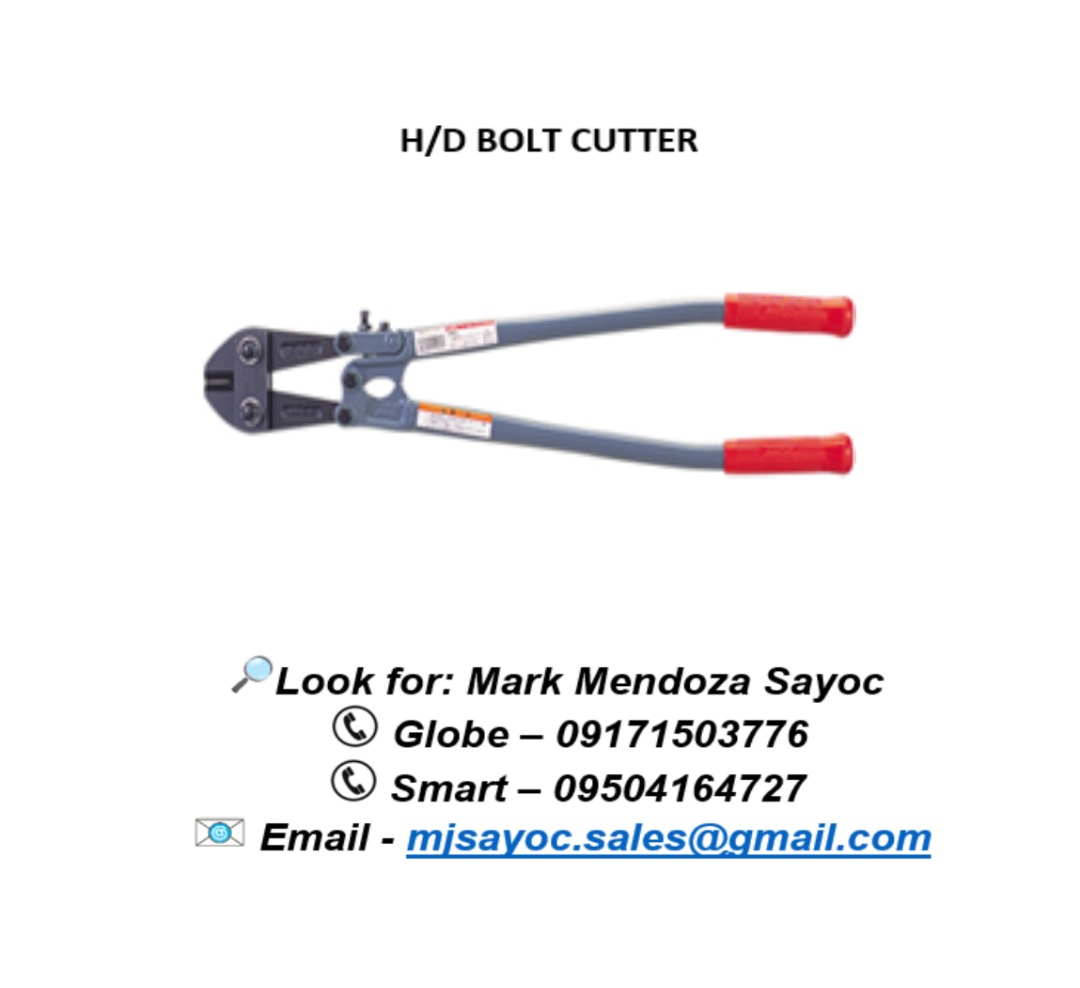 H/D BOLT CUTTER, Commercial & Industrial, Construction Tools ...