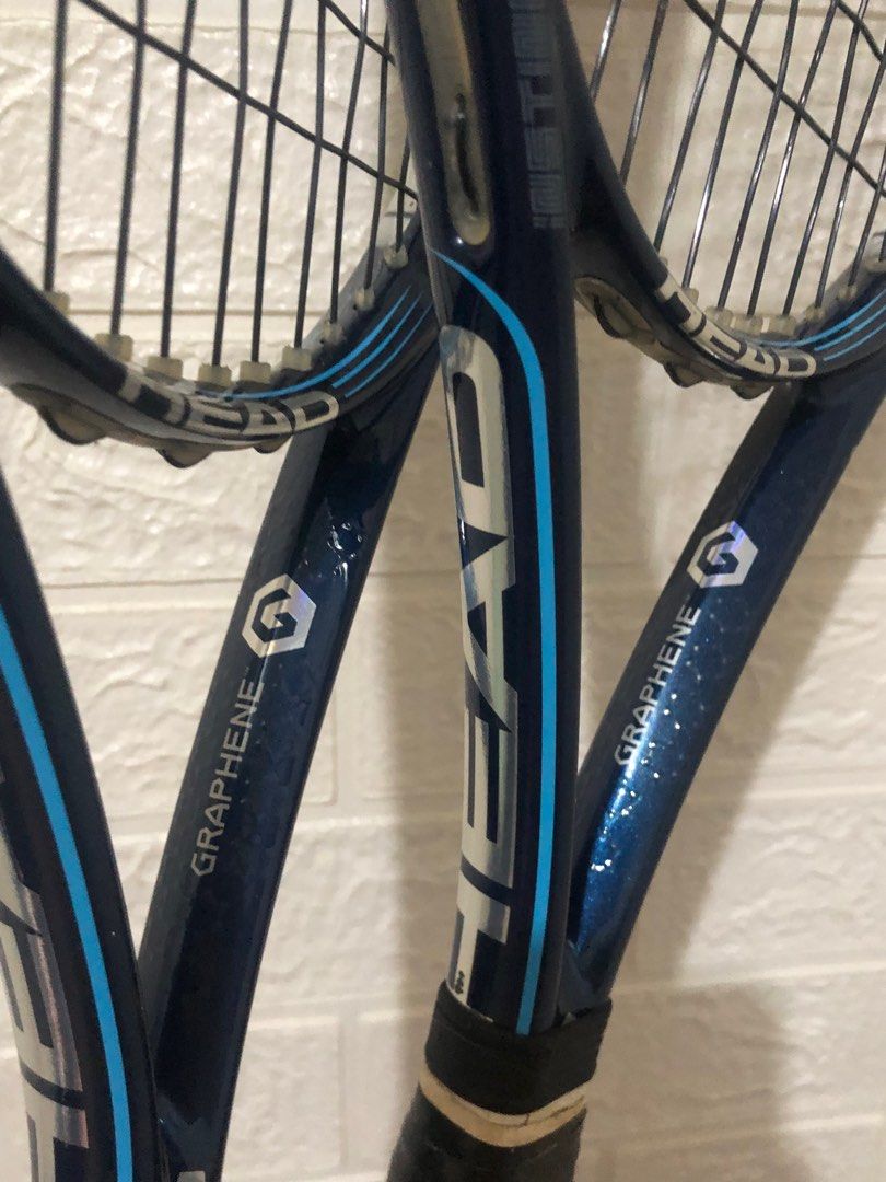 head tennis racquet, Sports Equipment, Sports & Games, Racket and Ball ...