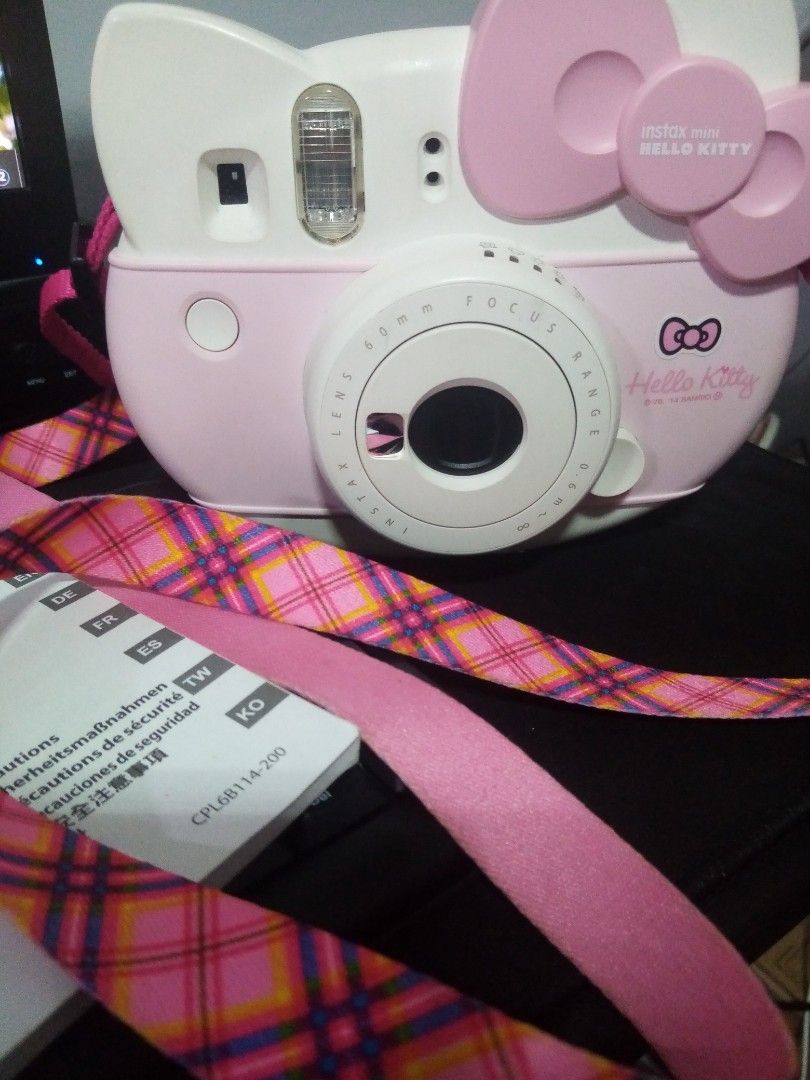 Hello Kitty Instax, Photography, Cameras on Carousell