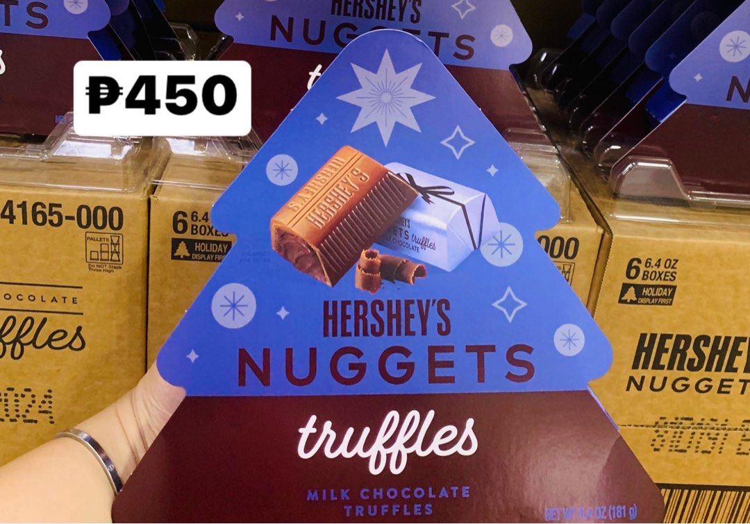 HERSHEY'S NUGGETS MILK TRUFFLE GIFTBOX 6.40Z, Food & Drinks, Other Food ...