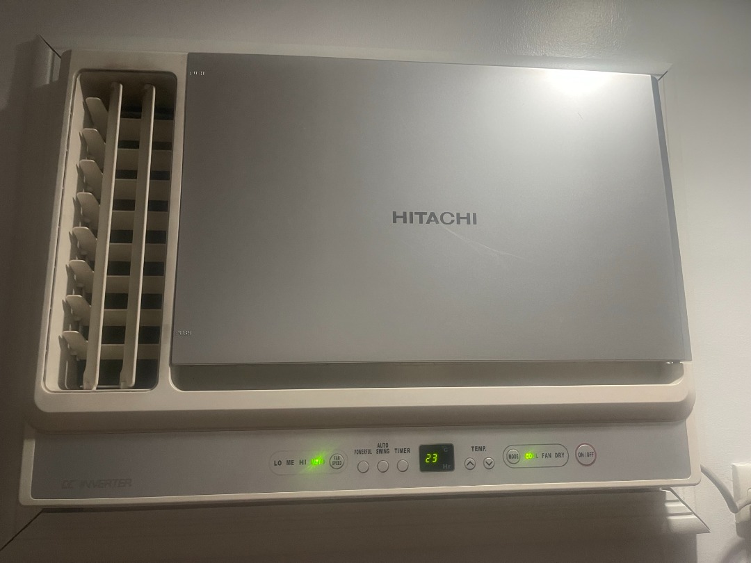 Hitachi Full Inverter Window Type 2.3hp, TV & Home Appliances, Air ...