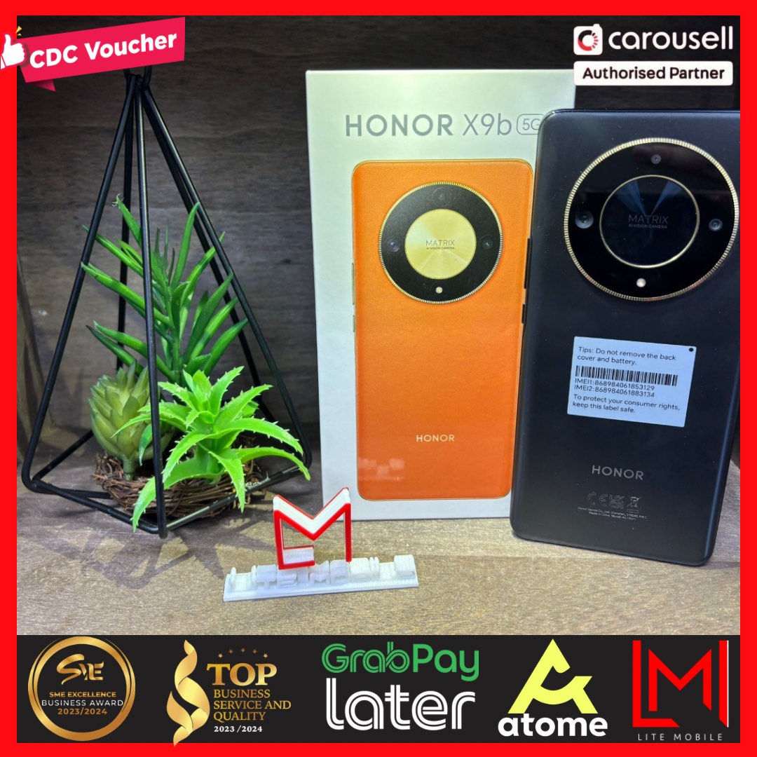 Honor X9b 5G 256GB Black, Mobile Phones & Gadgets, Mobile Phones ...
