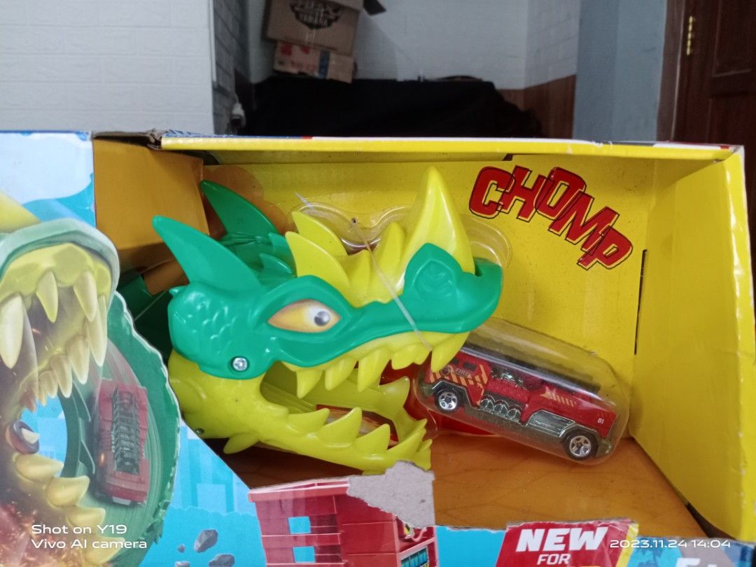 HOT WHEEL CITY DRAGON CHOMP NEW FOR 2022 NAGA HOT WHEL MAINAN TRACK ...
