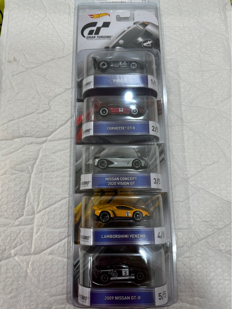 Hotwheels Gran Turismo Set, Hobbies & Toys, Toys & Games on Carousell