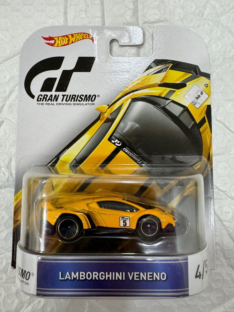 Hotwheels Gran Turismo Set - Ford/ Corvette/Nissan GT-R/Lamborghini ...