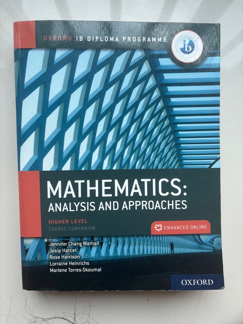 IB MAA HL Textbook by Oxford, Hobbies & Toys, Books & Magazines ...