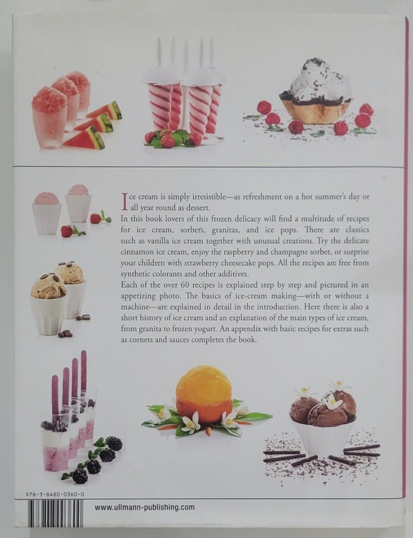 Ice Cream recipe book, Hobbies & Toys, Books & Magazines, Fiction & Non ...