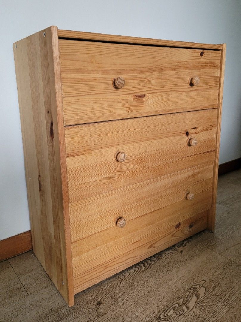 IKEA chest of 3 Drawers (RAST), Furniture & Home Living, Furniture ...