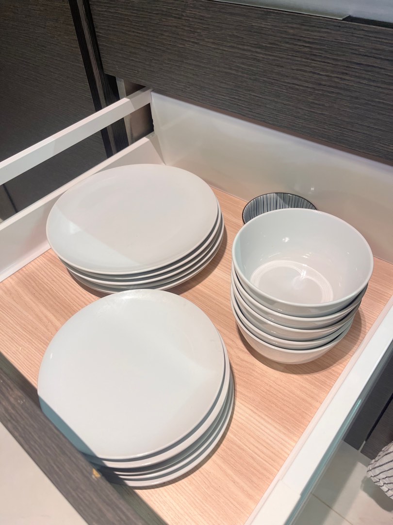 Ikea Dinnerware Set 18 pcs, Furniture & Home Living, Kitchenware ...