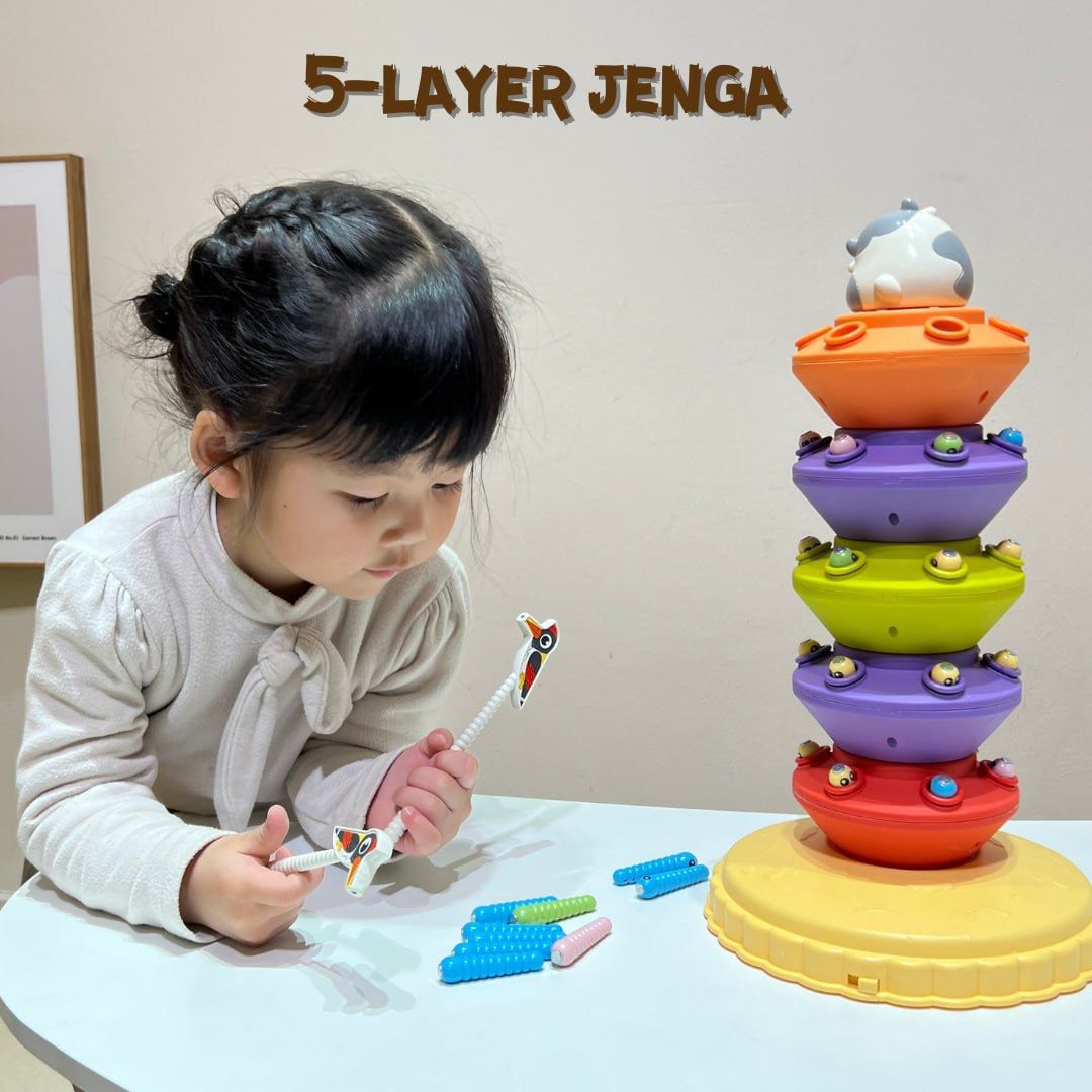 Insect Fishing Jenga, Hobbies & Toys, Toys & Games on Carousell