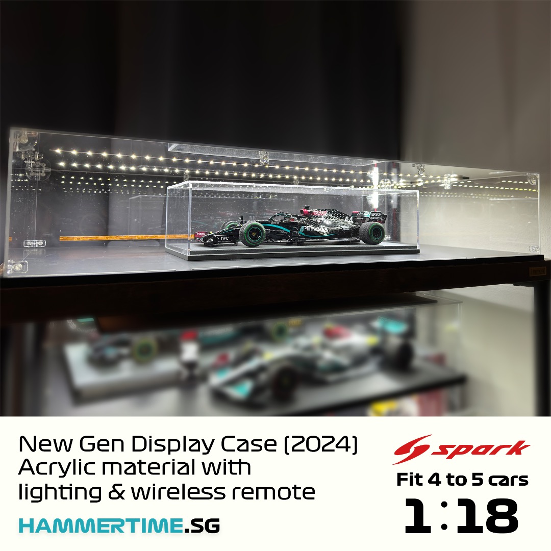 (IN-STOCKS) New Gen Display Case for models (F1/Plane Models) 1/18 ...